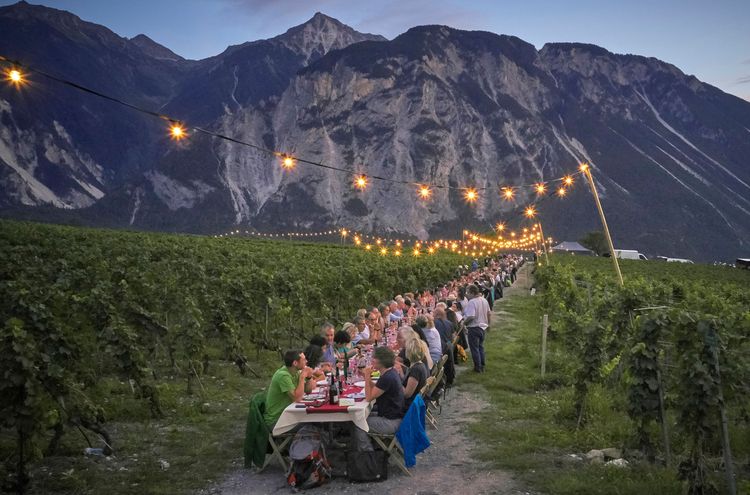 La Tavolata des vins du Valais : L'événement estival incontournable